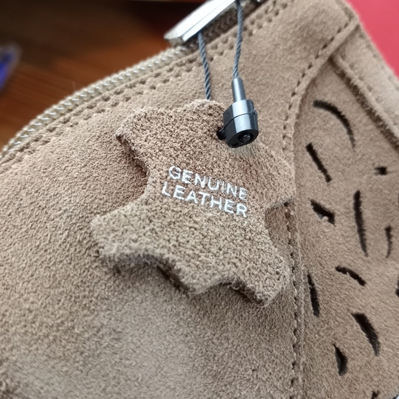 American Rag | Shoes | American Rag Glial Taupe Laser Cut Open Toe ...